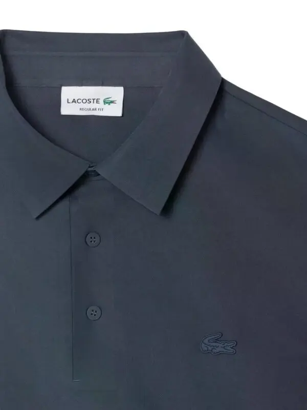 Lacoste Logo-patch Long-sleeve Polo Shirt