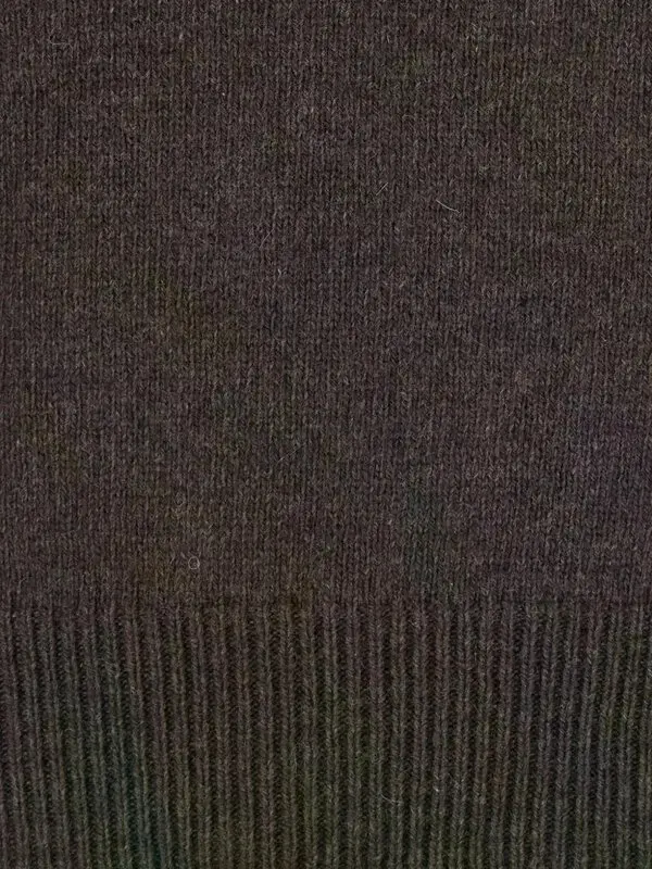 GRIFONI V-neck Elbow-patch Sweater