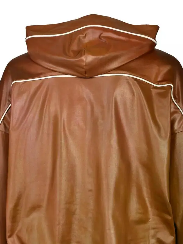 BREATH Piping Half-zip Hoodie