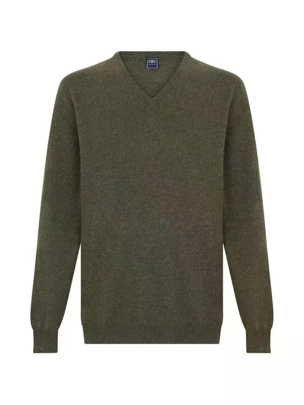 Fedeli V-neck Cashmere Sweater