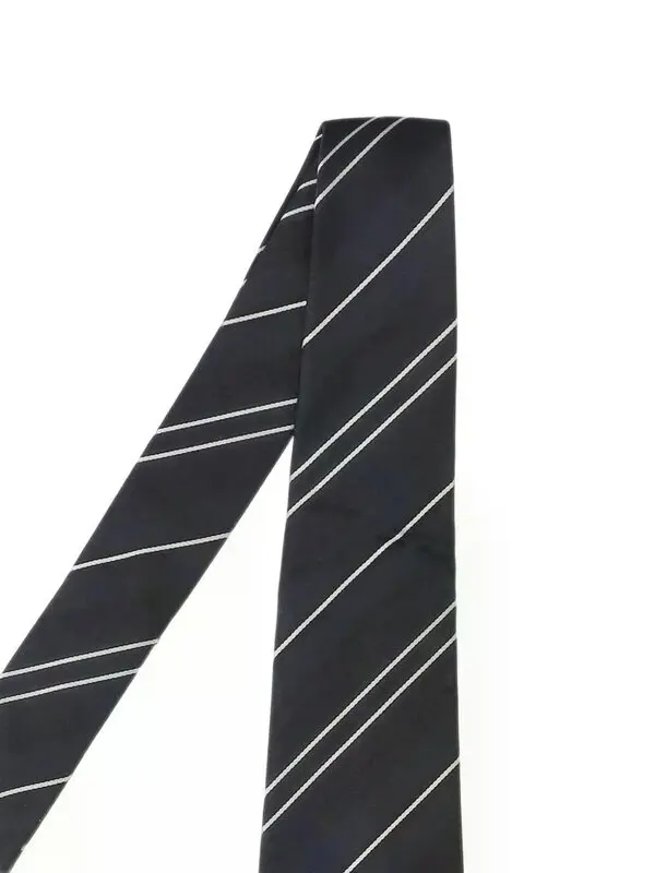 Junya Watanabe Diagonal-stripe Silk Tie