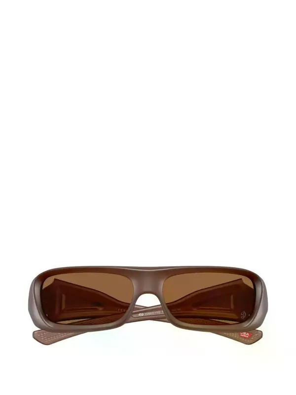 Oakley Damian Lillard Signature Series Permian Rectangle-frame Sunglasses - Brown