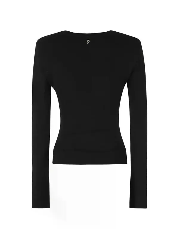 DONDUP Ribbed-knit Slim-fit Sweater