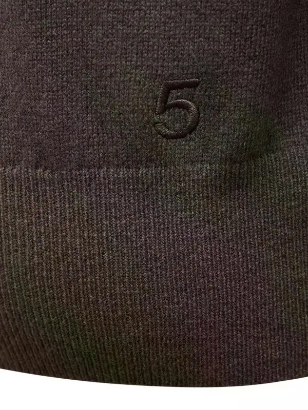DEPARTMENT 5 Logo-embroidered Crew-neck Sweater