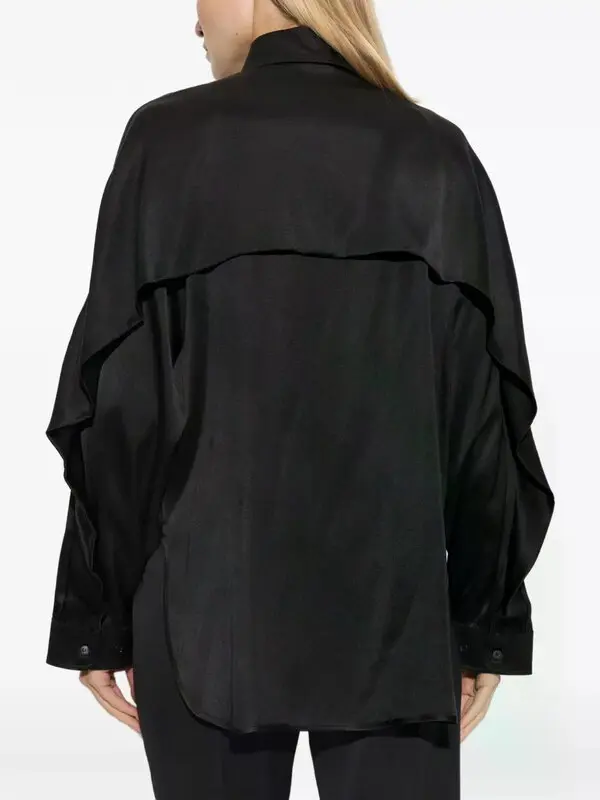 Balmain Oversized Silk Shirt
