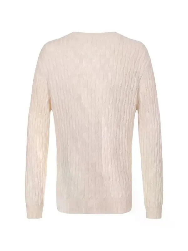 BOSS Cable-knit Sweater - Neutrals