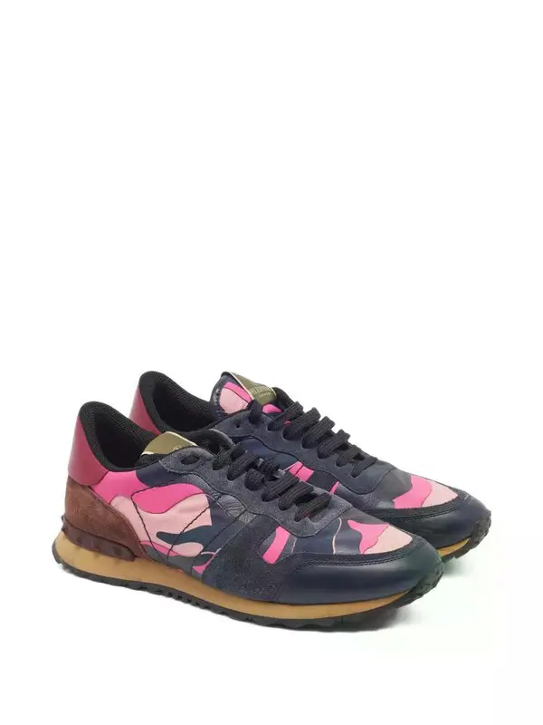 Valentino Garavani Rockrunner Camouflage Sneakers