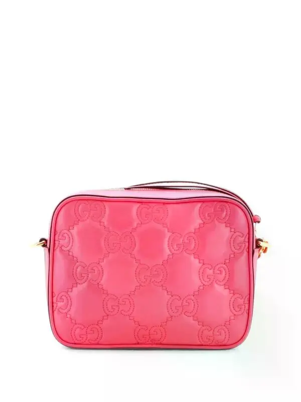 Gucci Zip Camera Bag Gg Matelasse Leather Small Shoulder Bag