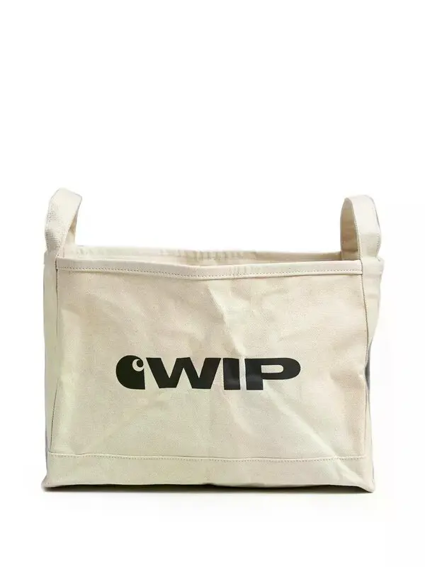 Carhartt Work In Progress Logo-print Canvas Storage Bag