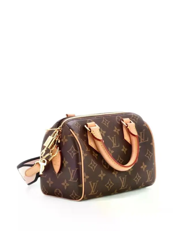 LOUIS VUITTON Speedy Bandouliere Bag Monogram Canvas 20 Crossbody Bag