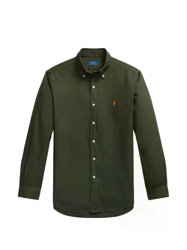 Polo Ralph Lauren Logo-embroidered Button-down Shirt