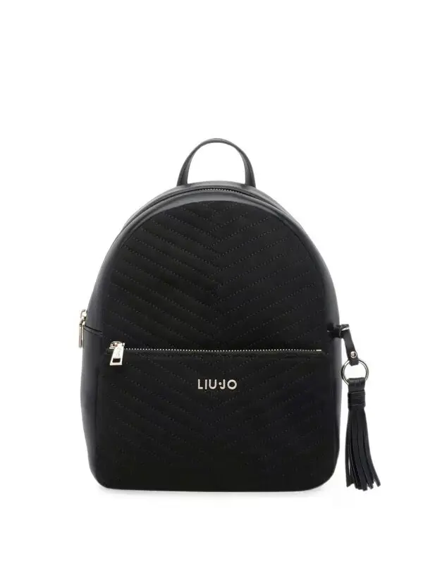 Liu Jo Chevron-quilted Tassel-detail Backpack
