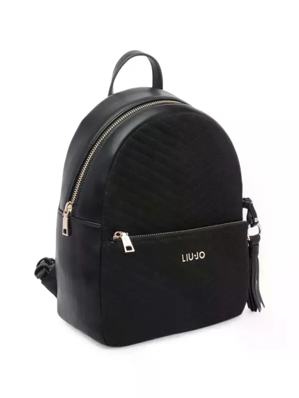 Liu Jo Chevron-quilted Tassel-detail Backpack