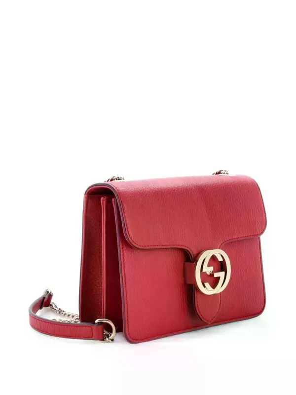 Gucci Interlocking Leather Small Shoulder Bag