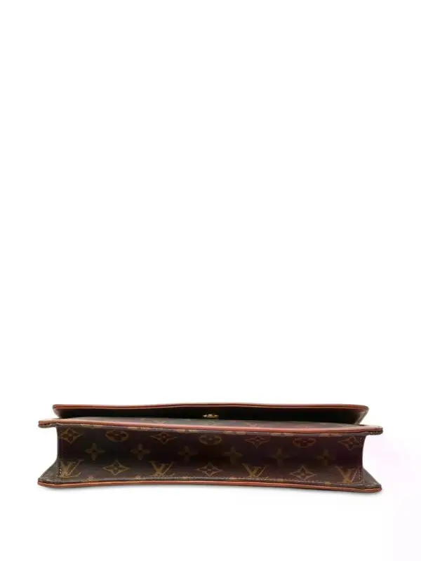 LOUIS VUITTON 1995 Monogram Pochette Dame Gm Clutch Bag