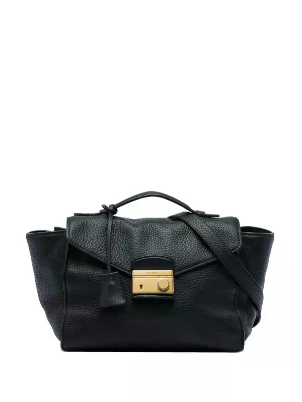 Prada 2013-2026 Vitello Daino Soundlock Satchel