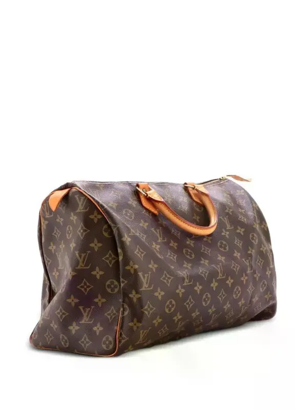 LOUIS VUITTON Speedy Handbag Monogram Canvas 40 Satchel