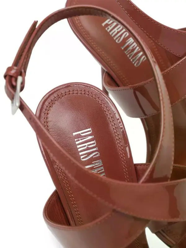 Paris Texas Lidia Crossover Sandals - Pink