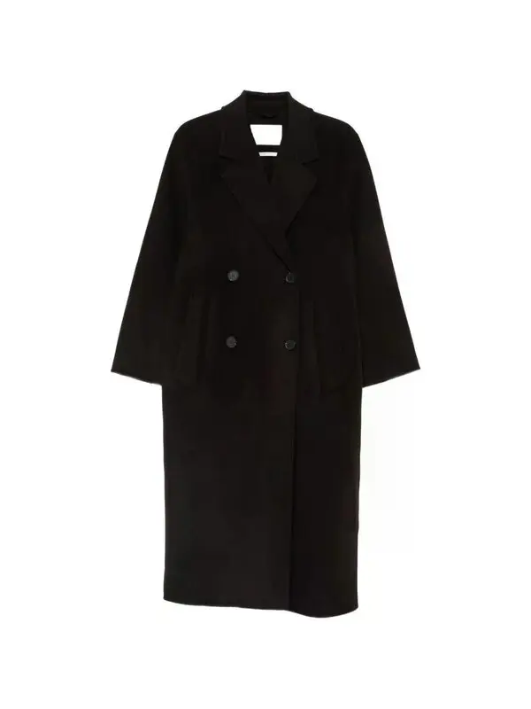 IVY OAK Ioclara Double-breasted Wool Coat - Brown