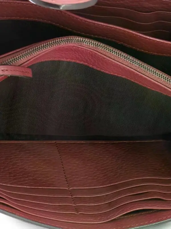 Gucci Gg Marmont Chain Wallet Leather Mini Clutch Bag