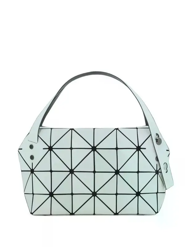 Issey Miyake Small Boston Geometric-panelled Tote Bag - Blue
