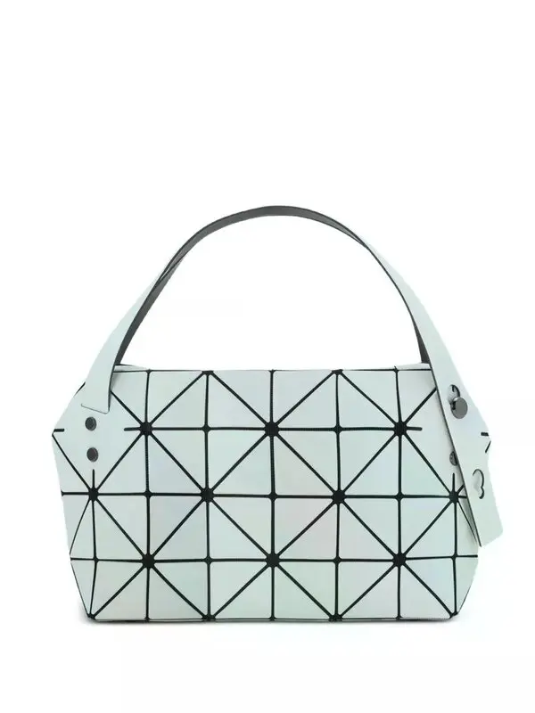 Issey Miyake Small Boston Geometric-panelled Tote Bag - Blue