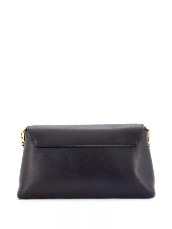 LOUIS VUITTON Love Note Chain Clutch Leather Crossbody Bag