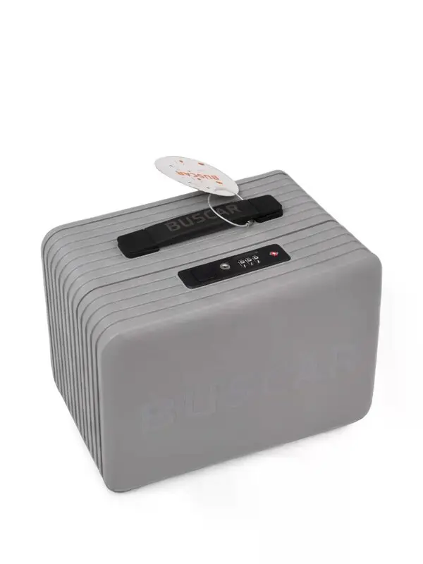 BUSCAR 1 Logo-print Grooved Vanity Case