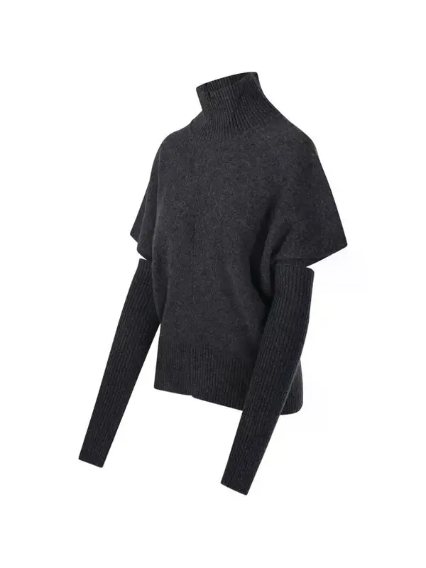 Federica Tosi Cut-out High-neck Sweater
