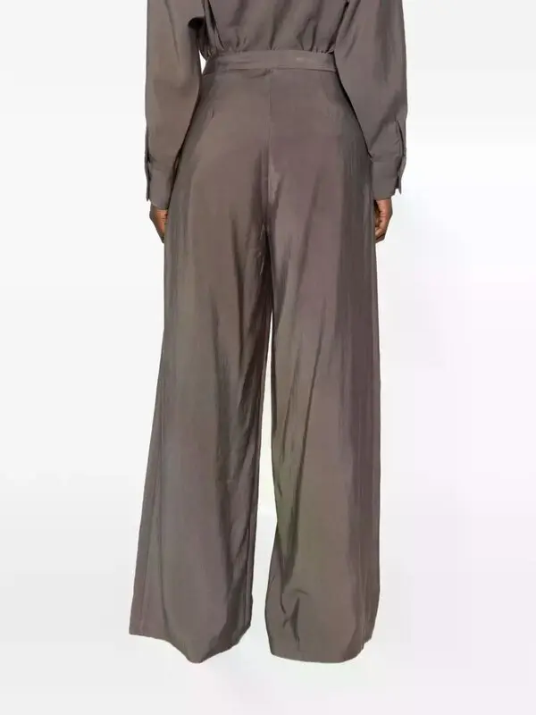 ELEH Pleated Wide-leg Trousers
