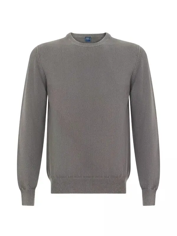 Fedeli Cashmere Crew-neck Sweater