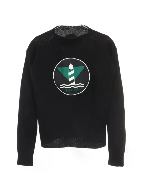Prada 2010s Lighthouse-patch Sweater