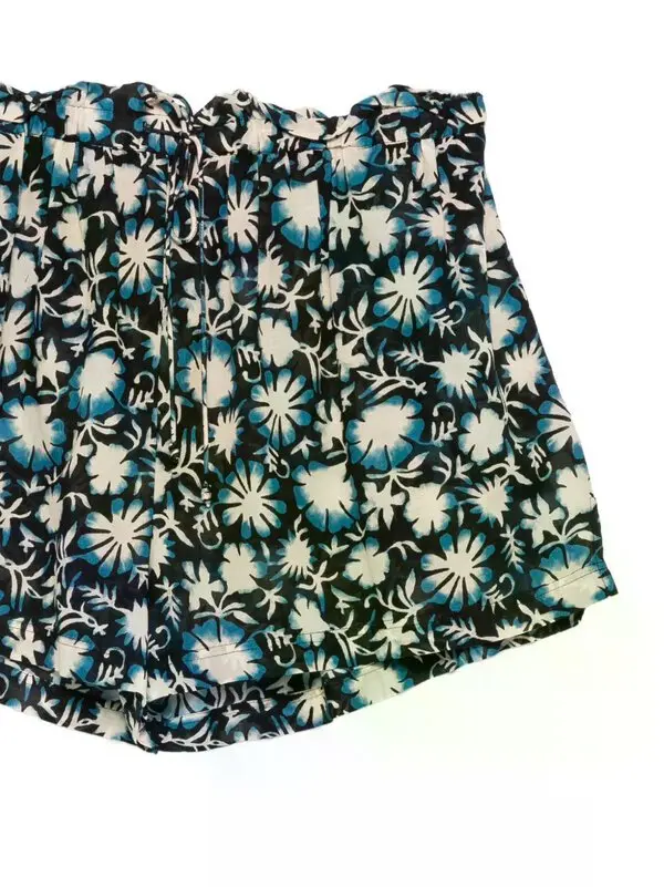 Ulla Johnson Floral-print Drawstring Shorts