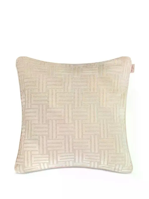 Etro Monogram-motif Jacquard Cushion