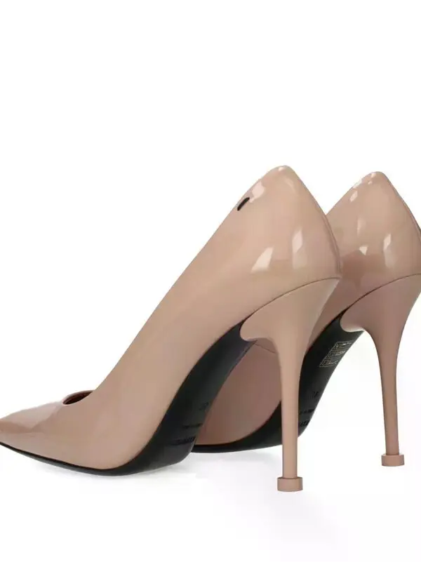 Premiata Patent-finish Point-toe Heeled Pumps