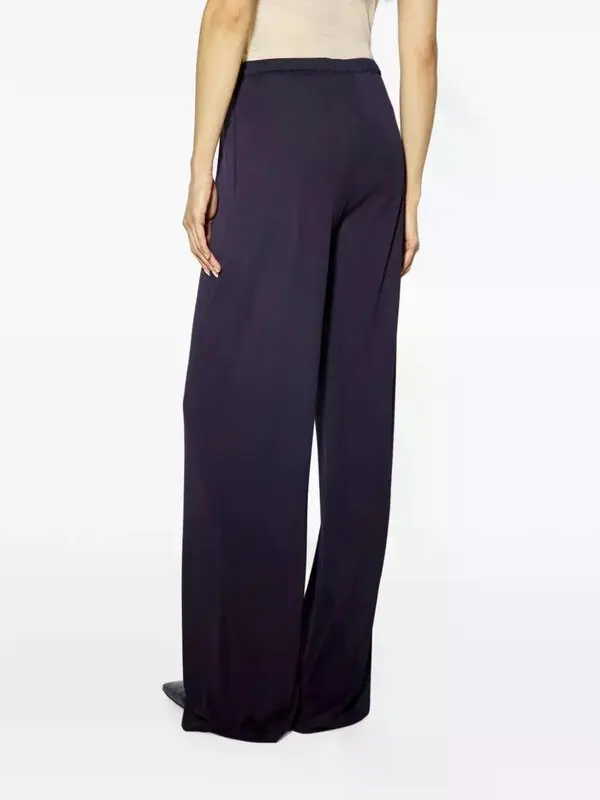 Liviana Conti Elasticated-waist Wide-leg Trousers
