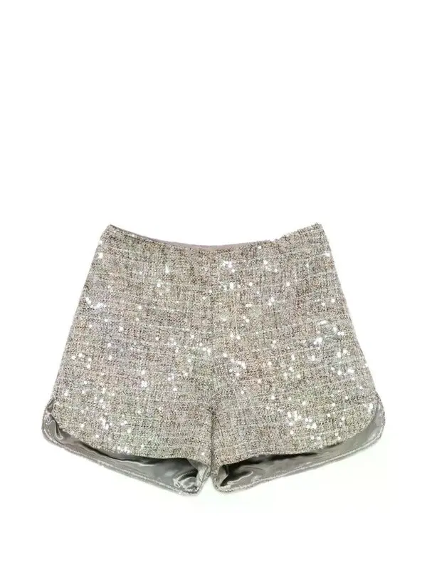 SIMONA CORSELLINI Sequin-embellished Shorts