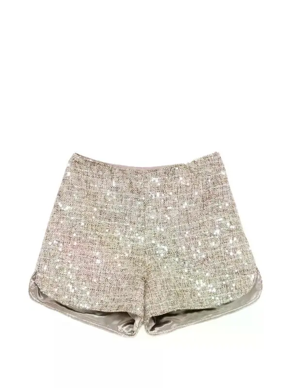SIMONA CORSELLINI Sequin-embellished Shorts