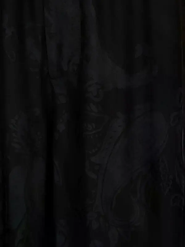 ANN DEMEULEMEESTER Nevi Paisley Satin Trousers