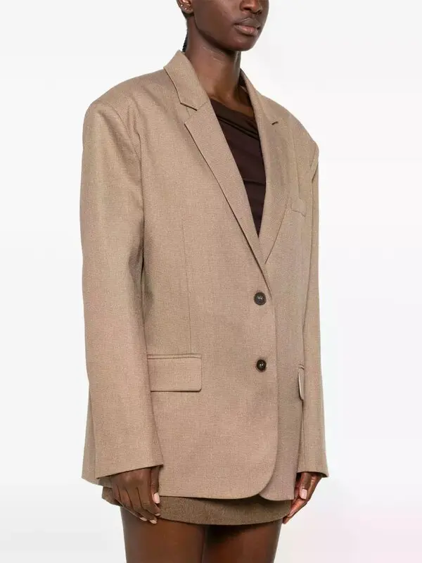 ELEH Oversized Single-breasted Jacket