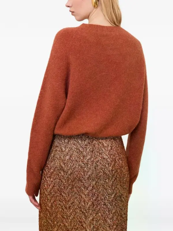 OTTOD'AME Brushed Raglan-sleeve Knit