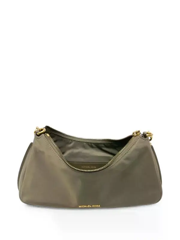 Michael Kors Floral-detail Chain-link Shoulder Bag - Green