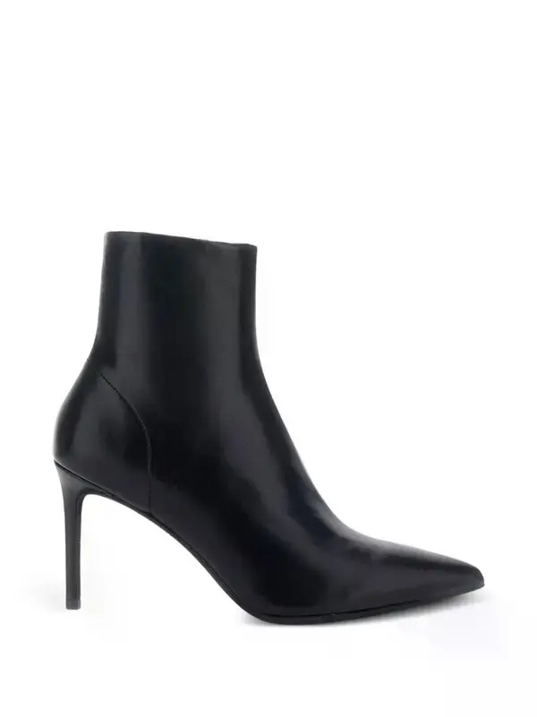 Jeffrey Campbell Nixie Pointed-toe Ankle Boots - Black