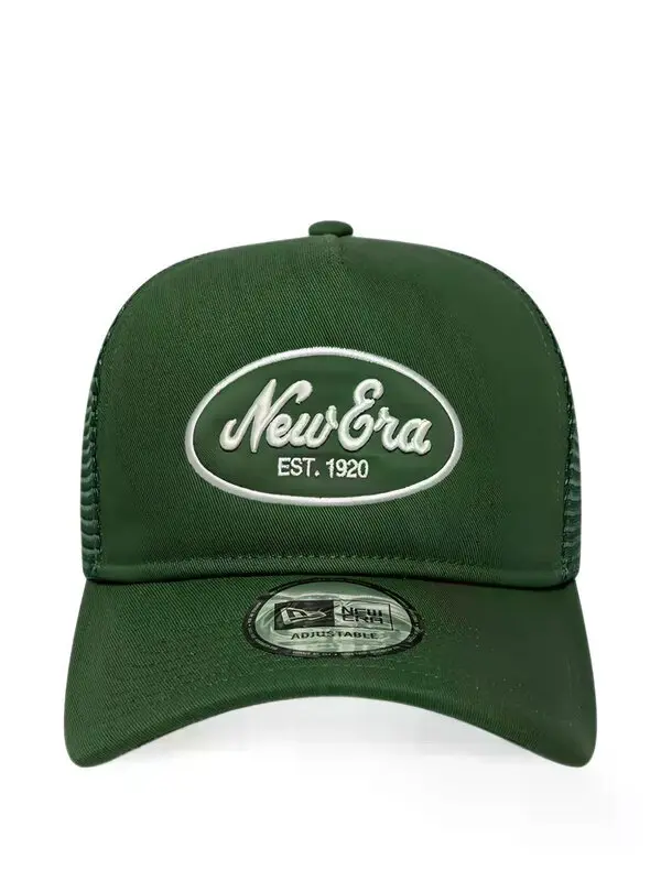 New Era Oval Foam Patch Trucker Cap
