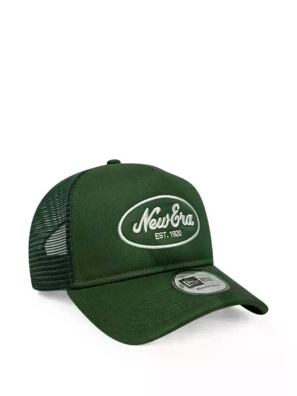 New Era Oval Foam Patch Trucker Cap