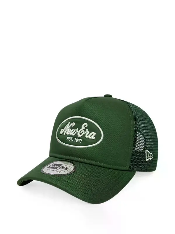 New Era Oval Foam Patch Trucker Cap