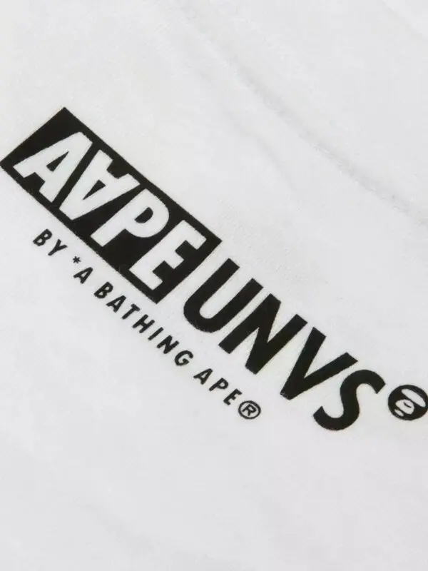 AAPE BY *A BATHING APE Aapeunvs Camo-print Logo-print T-shirt