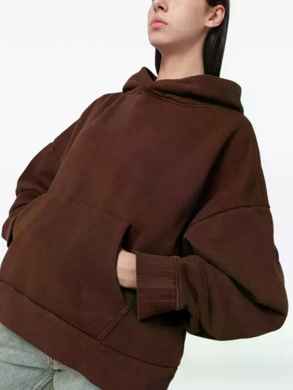 ENTIRE STUDIOS Dropped-shoulder Pouch-pocket Hoodie