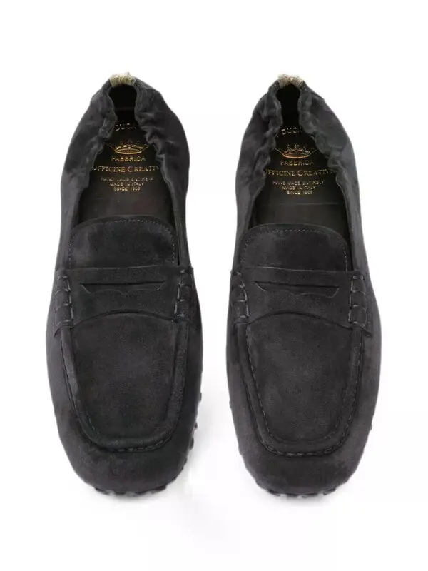 Officine Creative Travis 001 Suede Loafers