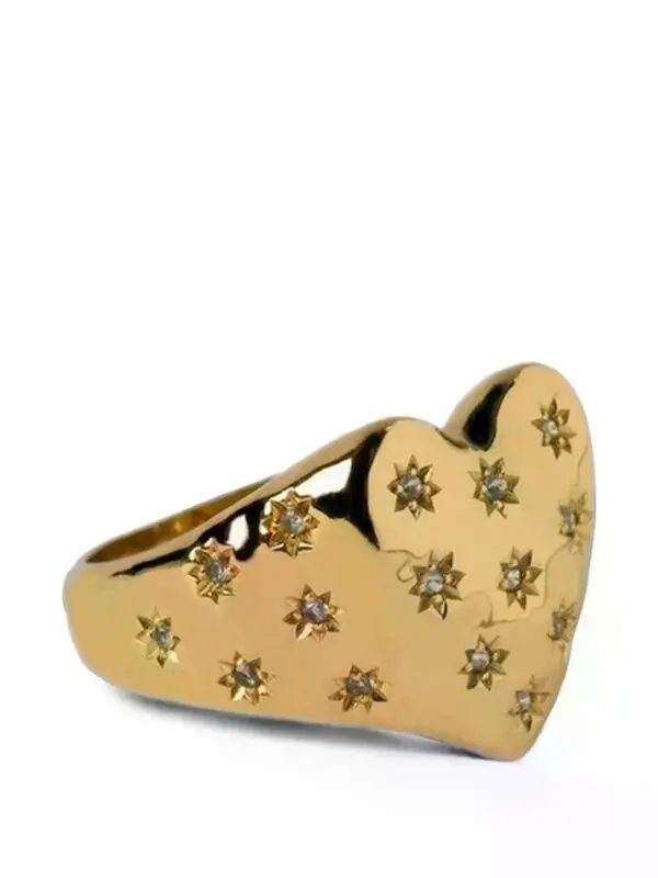 Zadig&Voltaire Heartbreaker Over Strass Ring